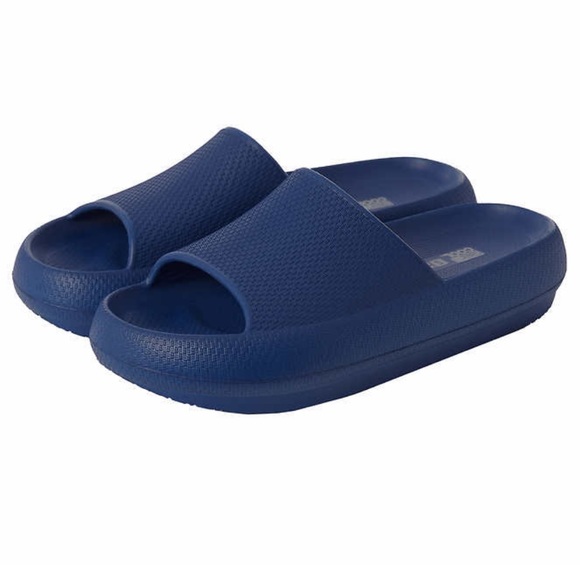 32 Degrees | Shoes | 32 Degrees Unisex Cushion Slide Sandal Blue | Poshmark